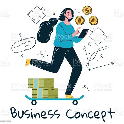 비즈니스 피플 캐릭터 작업 사무실 워크 플로우 추상 개념 벡터 그래픽 디자인 일러스트 레이 션 개념에 대한 스톡 벡터 아트 및 기타 이미지 Istock