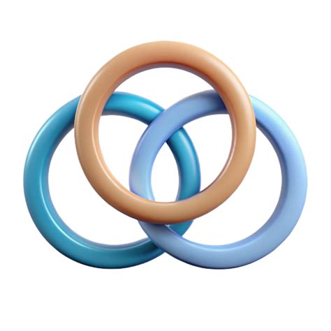 Elegant Nordic Three Intersecting Circles Clean Lines Minimal Geometric With Scalable Design