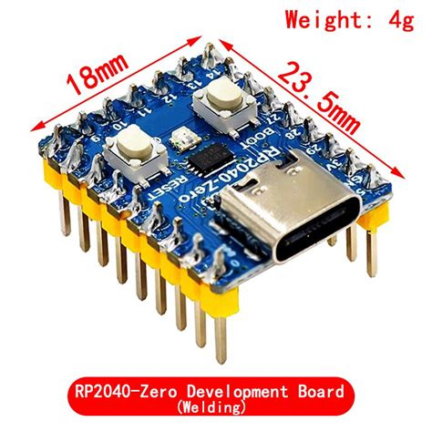 Original Raspberry Pi Pico Development Board Module Rp2040 Zero Mini Microcontroller Dual Core