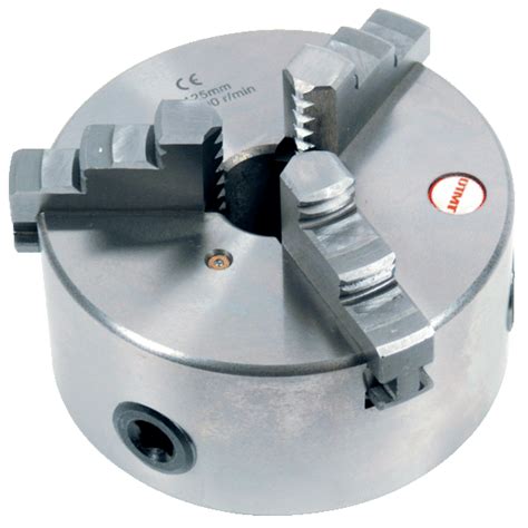 Mandrins De Tour à 3 Mors Fixation Camlock Din 55029 Corps Fonte