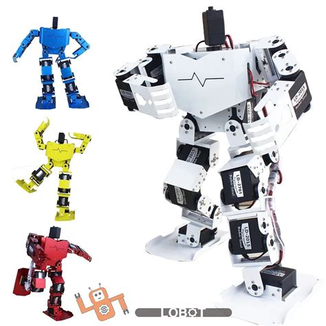 New 17 Degrees Of Freedom Humanoid Biped Robot Teaching And Research
