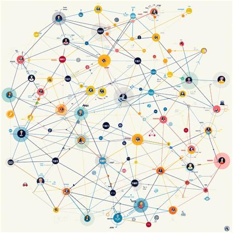 A Social Network Analysis Chart Identifying Influencers In A Social