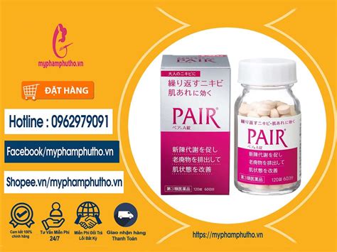 Viên Uống Trị Mụn Pair Myphamphuthovn
