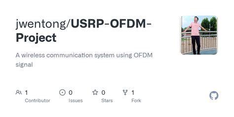 GitHub Jwentong USRP OFDM Project A Wireless Communication System Using OFDM Signal