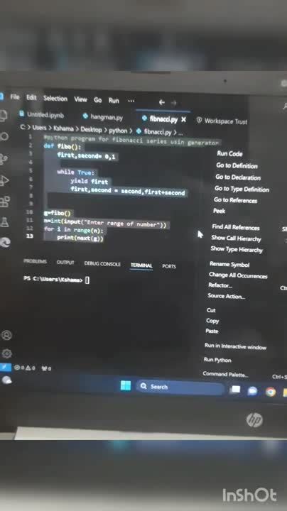 Video Anamika Rai On Linkedin Python Programming Codealphaintern