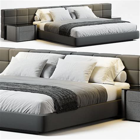 Lawrence Bed 3d Model Cgtrader