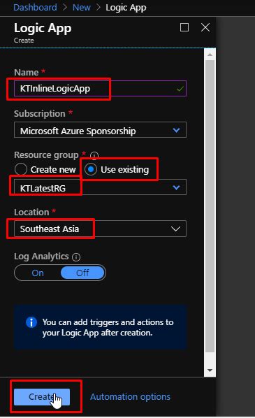 Once The Logic App Gets Created We Need To Couple It With The Integration Account To Do That