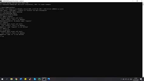Huge Problem With Cmd And Python Basically On My Windows 10 Notebook The Freecodecamp Forum
