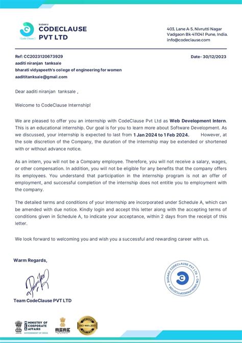 Aditi Niranjan Tanksale On Linkedin Codeclause Internship