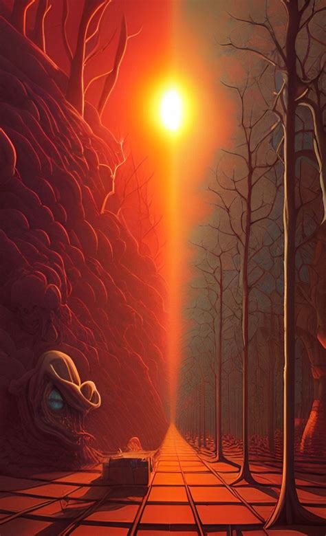 Sci Fi Dementional Plane Between Two Worlds Etsy