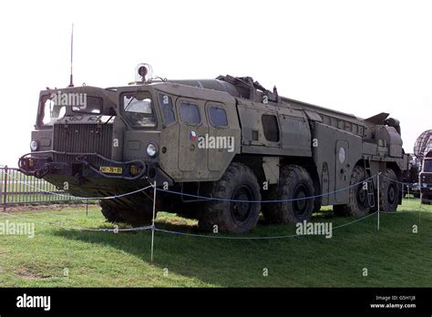 A Soviet Maz 543p Scud Missile Launch Vehicle With Ss 1 Scud Medium
