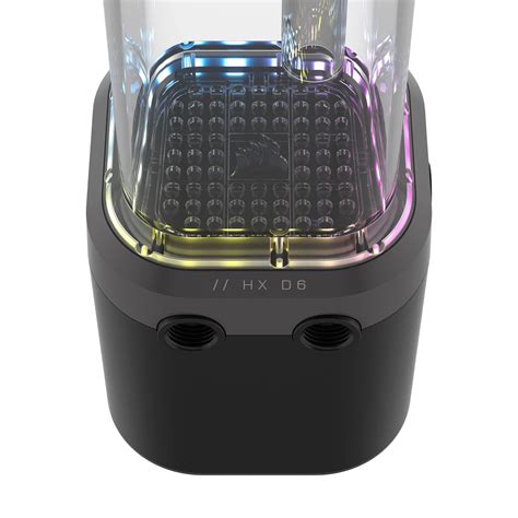 Corsair Icue Link Xd6 Rgb Elite Pump Reservoir Combo Black