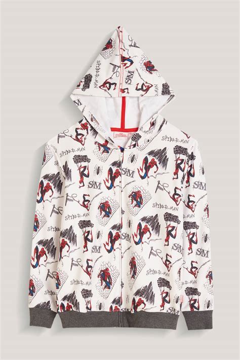 Chompa Con Capucha Spider Man De Prati Tienda Online