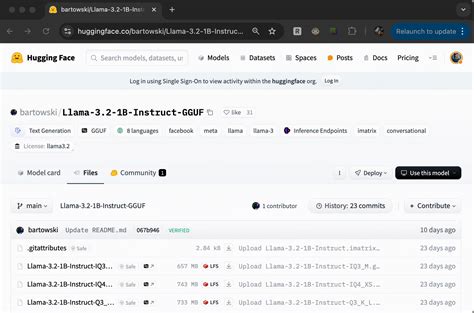 在 Hugging Face Hub 上将 Ollama 与任何 Gguf 模型结合使用 Hugging Face 机器学习平台