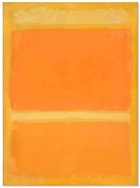 Mark Rothko 1903 1970 Untitled Yellow Orange Yellow Light Orange