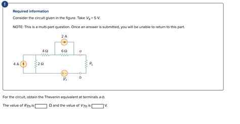 Solved For The Given Linear Circuit Use Linearity To