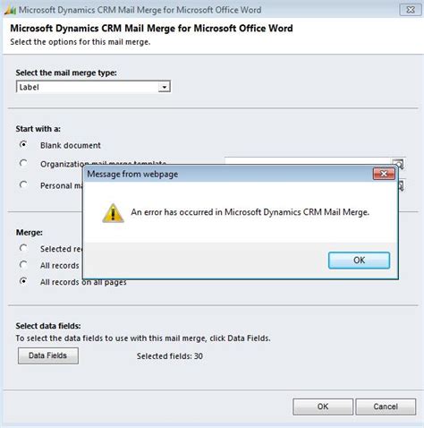 Microsoft Dynamics CRM Error Occurred Techyv Com