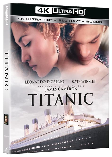 Titanic 4k Uhd Blu Ray Blu Ray Extras Amazones James Cameron