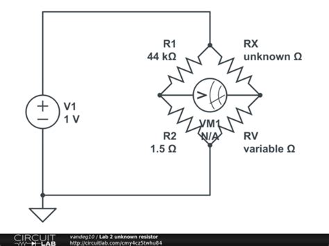 Lab Unknown Resistor CircuitLab