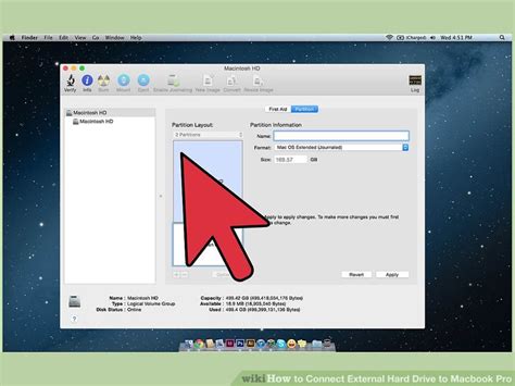 How To Connect External Hard Drive To Macbook Pro Steps