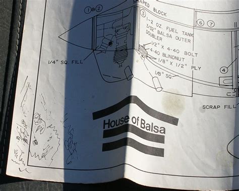 Original Full Size Plans And Booklet For House Of Balsa Chipmunk