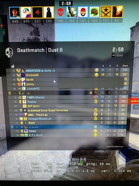 Scoreboard And Menus Aren T Working Help R GlobalOffensive