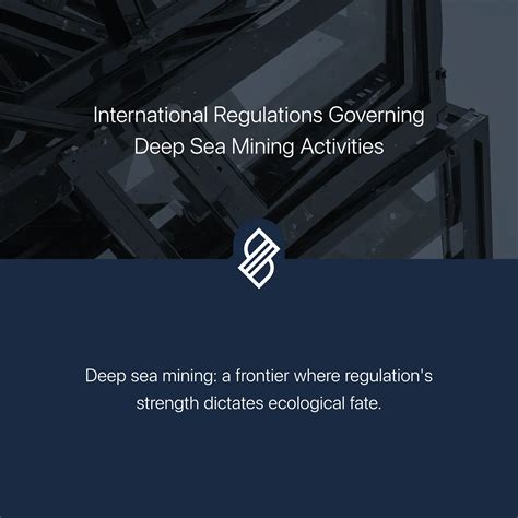 International Regulations Governing Deep Sea Mining Activities → Scenario