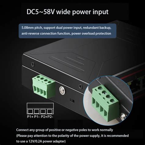 Lopngls Internet Splitter Adapter Rj45 Hub Industrial Network Switch Ethernet Smart Switcher 10