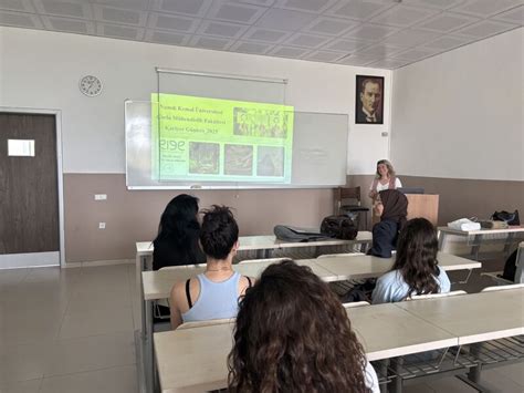 Tekirdağ Namık Kemal Üniversitesi Çevre Mühendisliği Bölümü Olarak