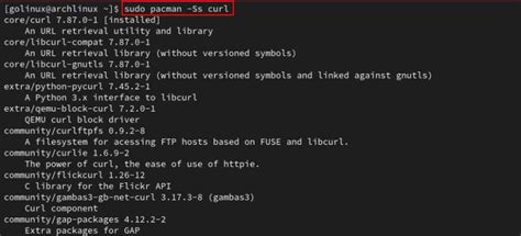 10 Pacman Command Examples Arch Linux Cheat Sheet Golinuxcloud