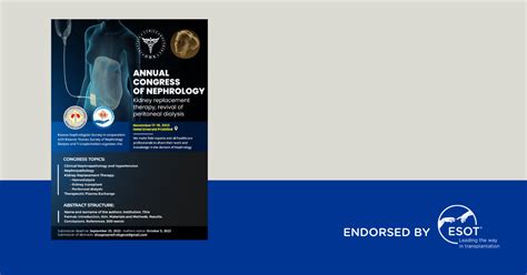 Annual Nephrology Congress Renal Replacement Therapy Revival Of