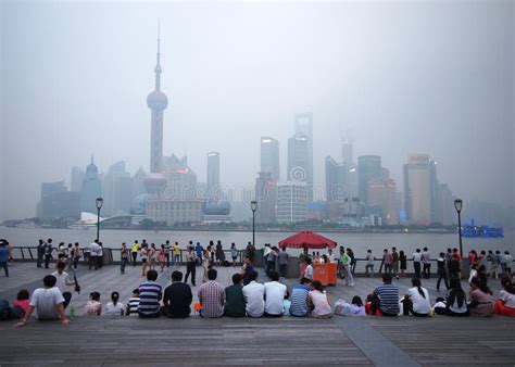 Shanghai Urban Skyline Editorial Photography Image Of China