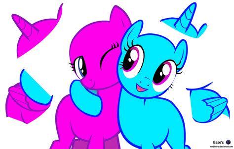 Mlp Vector Base Hug Free2use By Mlpblueray On Deviantart