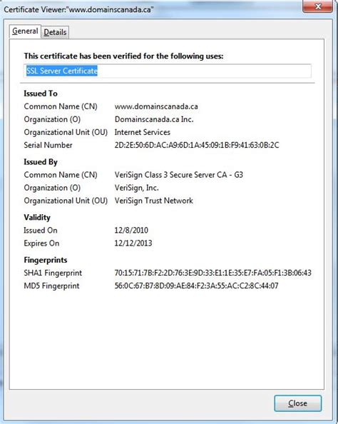 How To Verify An Ssl Certificate Information Knowledgebase