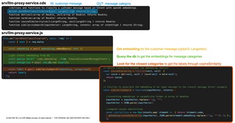 integrating gpt embedding api with sap cap for mes sap community