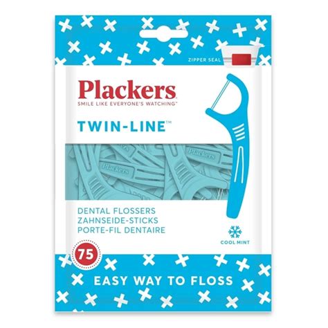 Plackers Flosser Twin Line 77g