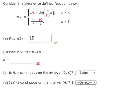 Solved Consider The Piece Wise Defined Function Below Chegg Com