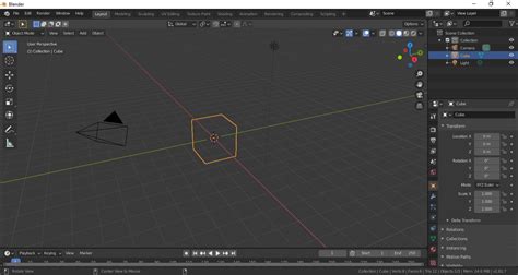 Transparency Startup Cube Not Display As Other Objects Blender Stack Exchange
