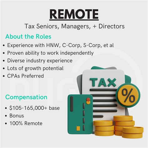 Remote Tax Opportunities With Rapidly Growing Regional Cpa Firm Hyrup
