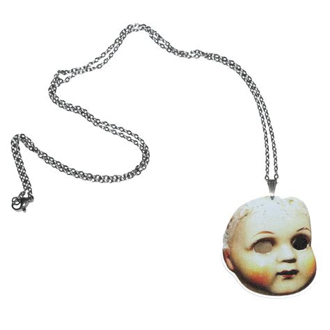Creepy Doll Necklace Brocarde