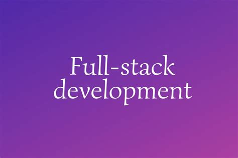 demystifying full stack development by ragavendhar
