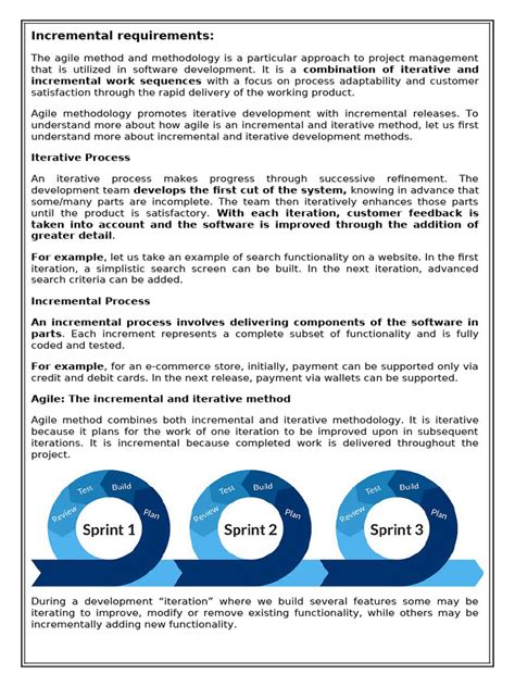 unit 3 incremental requirements pdf test driven development agile