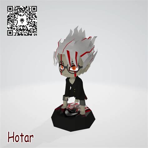 [dandadan] Okarun Chibi Papercraft