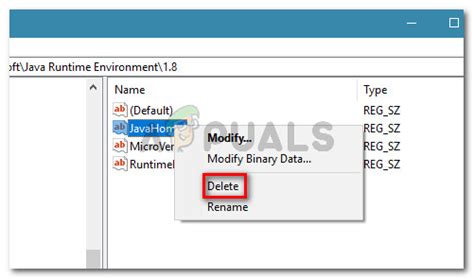 Fix Registry Refers To A Nonexistent Java Runtime Launch J