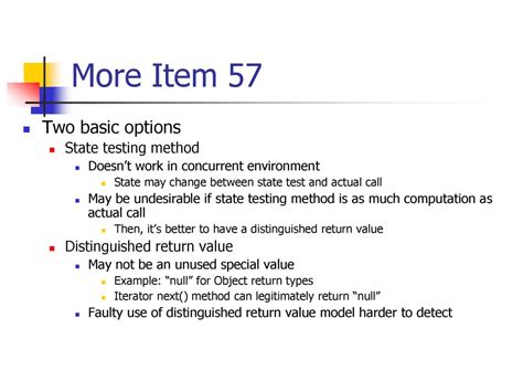 effective java chapter 9 exceptions ppt download