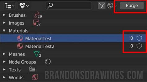 blender 3d data blocks fake users and external files explained