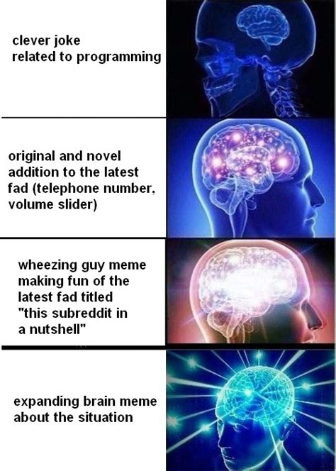 “this subreddit in a nutshell” in a nutshell – ProgrammerHumor.io