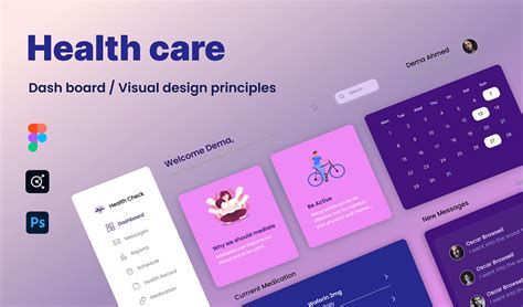 HealthCare Dashboard Behance