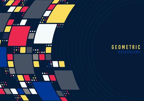 Abstract Square Geometric Pattern Template Decorative Artwork Design Vector Art At Vecteezy