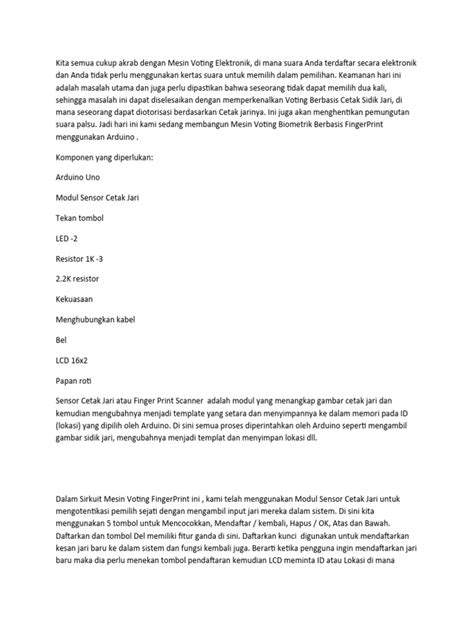 Arduino Project Pdf Komputer